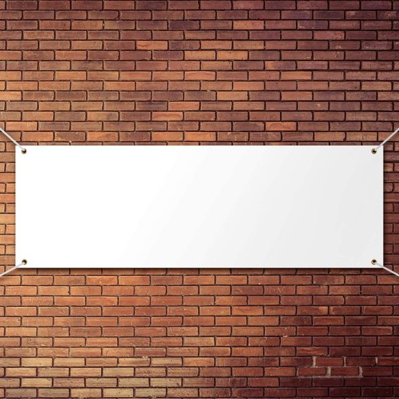 Party Supplies | Large Banners And Signs Blank Banner Polyester Oxford ...